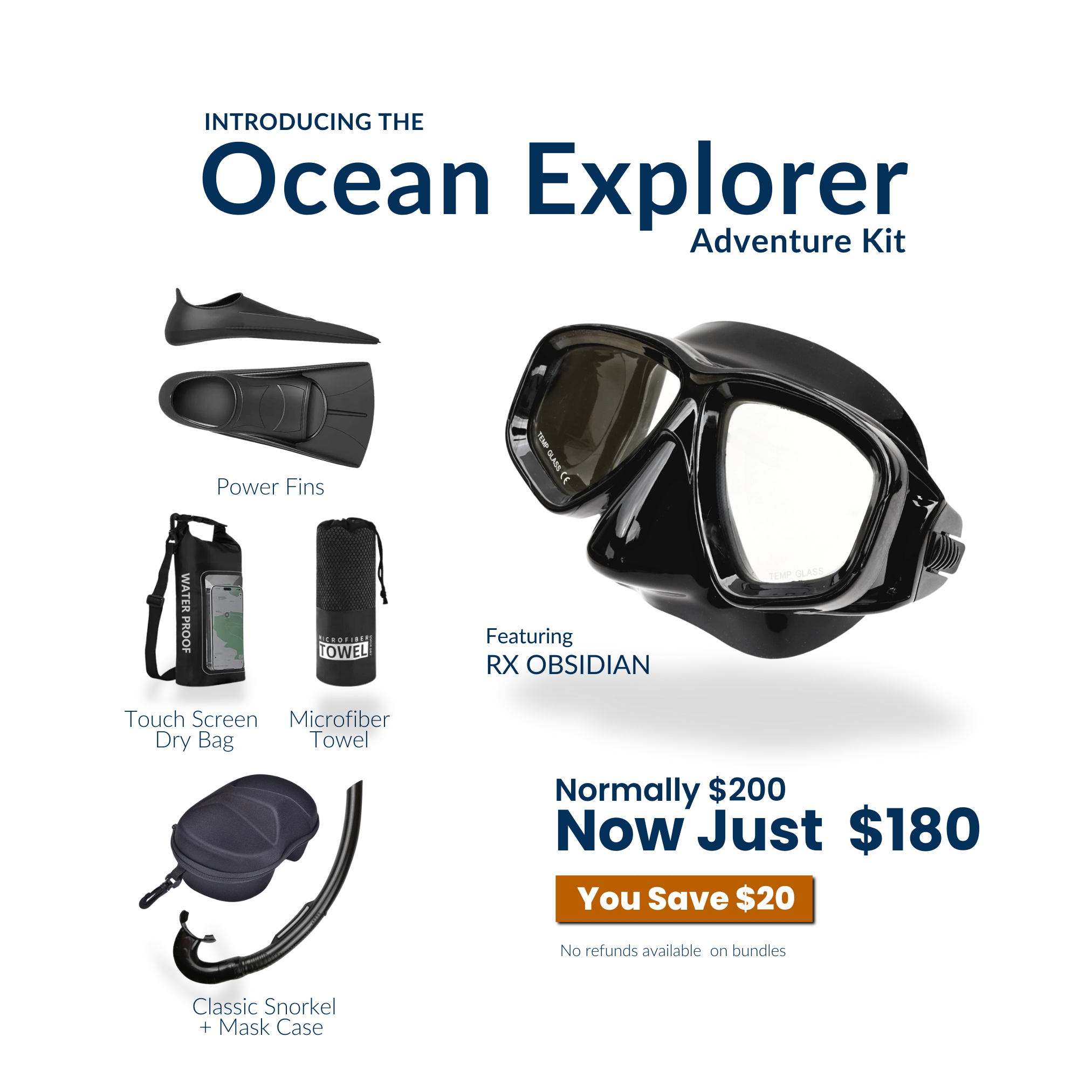 Mask & Snorkel Sets – Oceans Optics