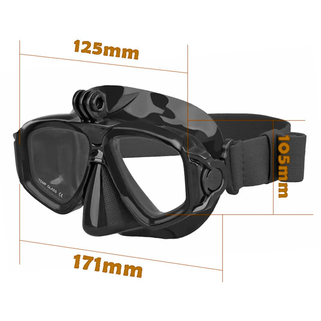 Action Hero: Prescription Snorkeling Mask with Cam mount – Oceans Optics