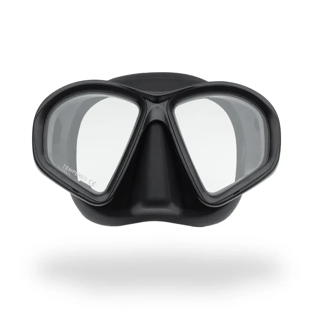 Prescription Snorkel Mask | Black | Small | -1.50 ~ -6.00 – Oceans Optics