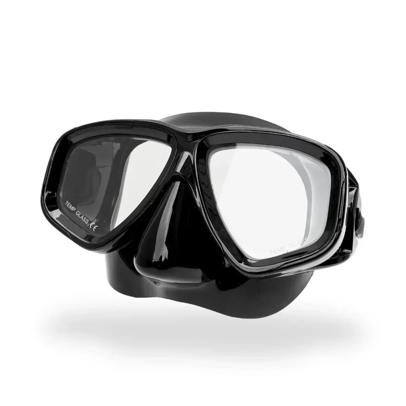 Prescription Snorkel Mask | Black | Medium | Diopter -1.50 ~ -8.00 ...